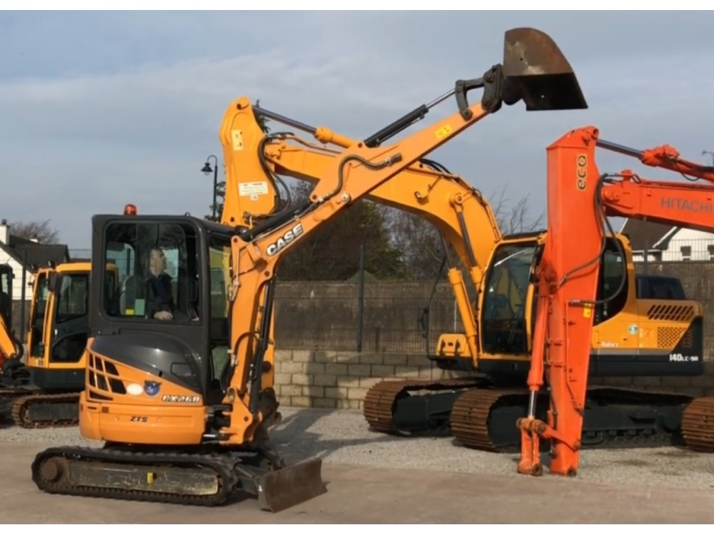 Оренда Case CX26C від Minirent Міні-екскаватор Case CX26C