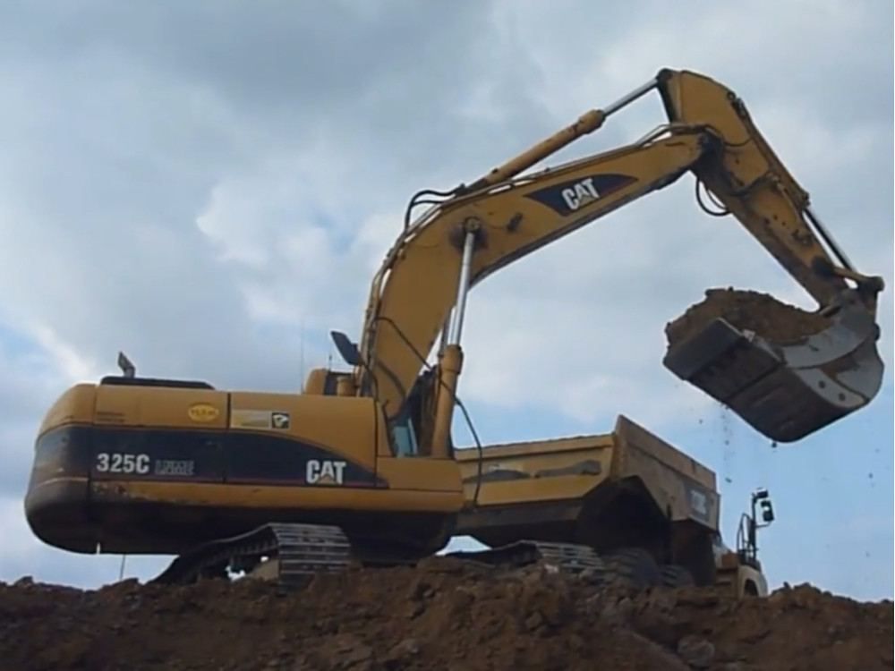 Оренда екскаватора Cat 325C від Minirent Caterpillar 325 C в оренду