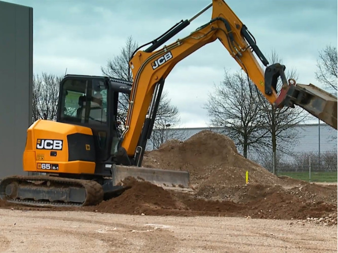 Аренда Миди экскаватора JCB 65R-1 Киев и область